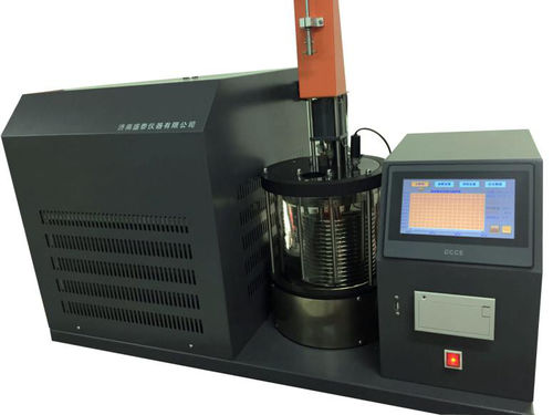Automatic freezing point measurement of antifreeze solution