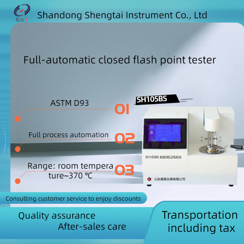 ASTM D93 Automatic Closed Mouth Pensky Martens Flash Point Tester High ...