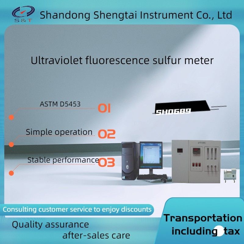 Ultraviolet Fluorescence Sulfur ASTM D5453 Analyzer Biodiesel Sulfur ...