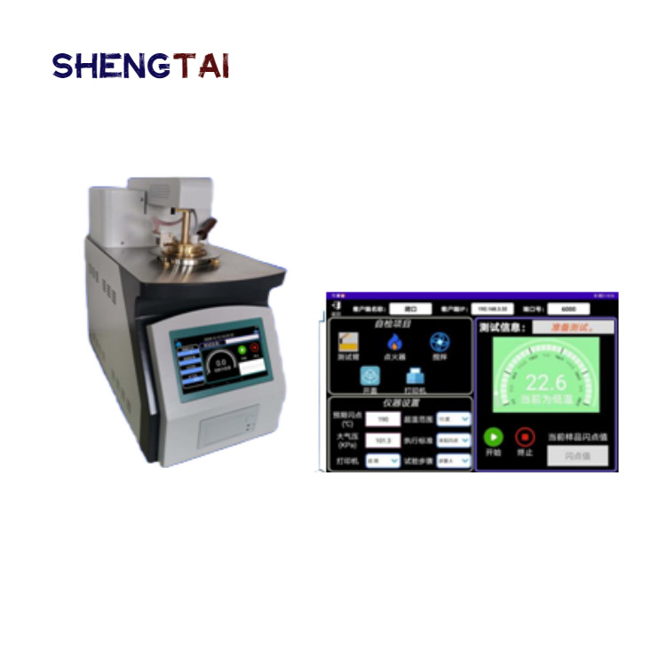 SH705 Full-automatic closed-mouth flash point tester The combination of ...