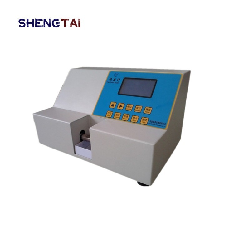 ST120B Automatic Rice and Grain hardness tester is testing hardness of ...
