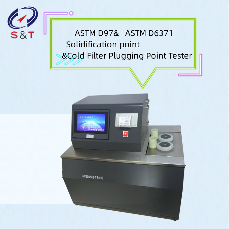 Diesel Fuel Solidification Point / Cold Filter Plugging Point Tester ...