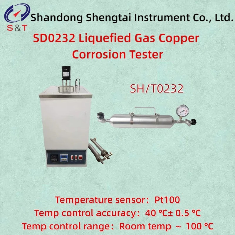 Liquefied Gas Copper Corrosion Tester SH/T0232 Double Hole PID ...