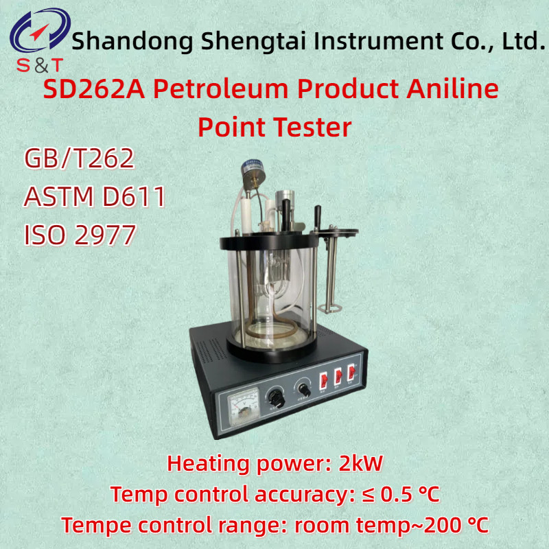 SD262A Petroleum Product Aniline Point Tester ASTM D611 Accuracy ≤0.5 ...