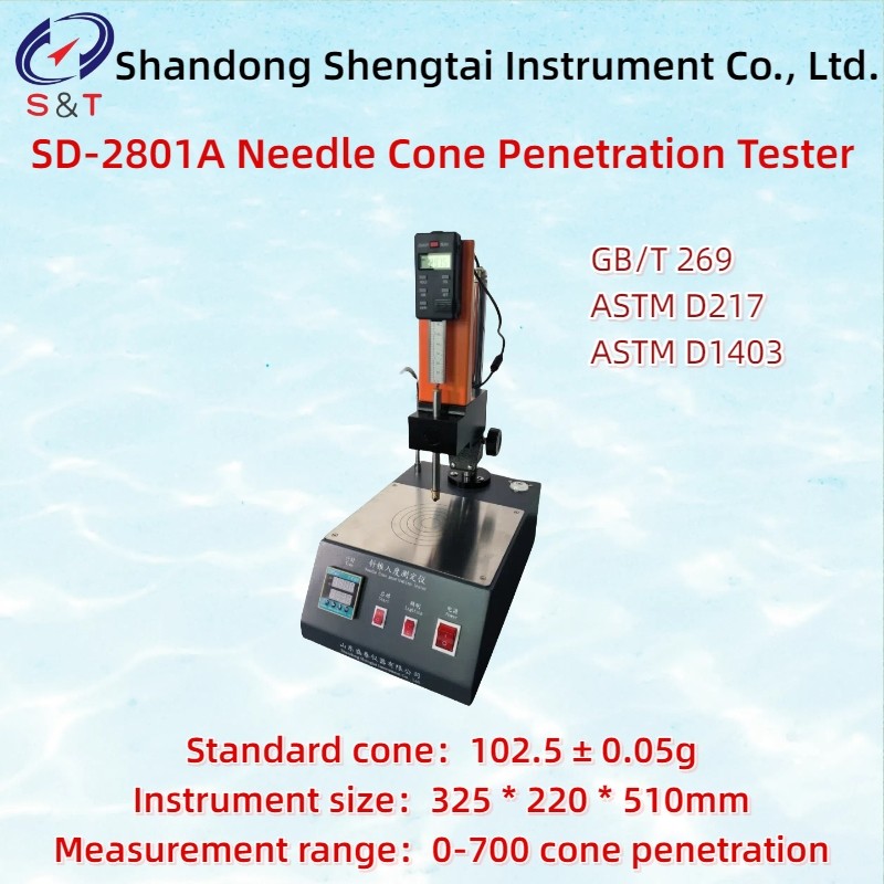ASTM D217 Petroleum Asphalt Needle Penetration Tester SD-2801A Time ...