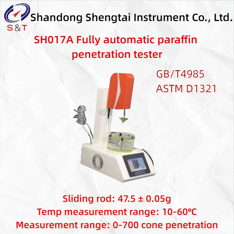 10-60 ℃ Fully Automatic Paraffin Penetration Tester ASTM D1321 Sliding ...