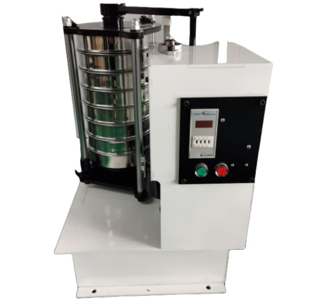 7 Layers Tapping Vibrating Screen Machine GB/T7702.2 Rotation Stroke ...