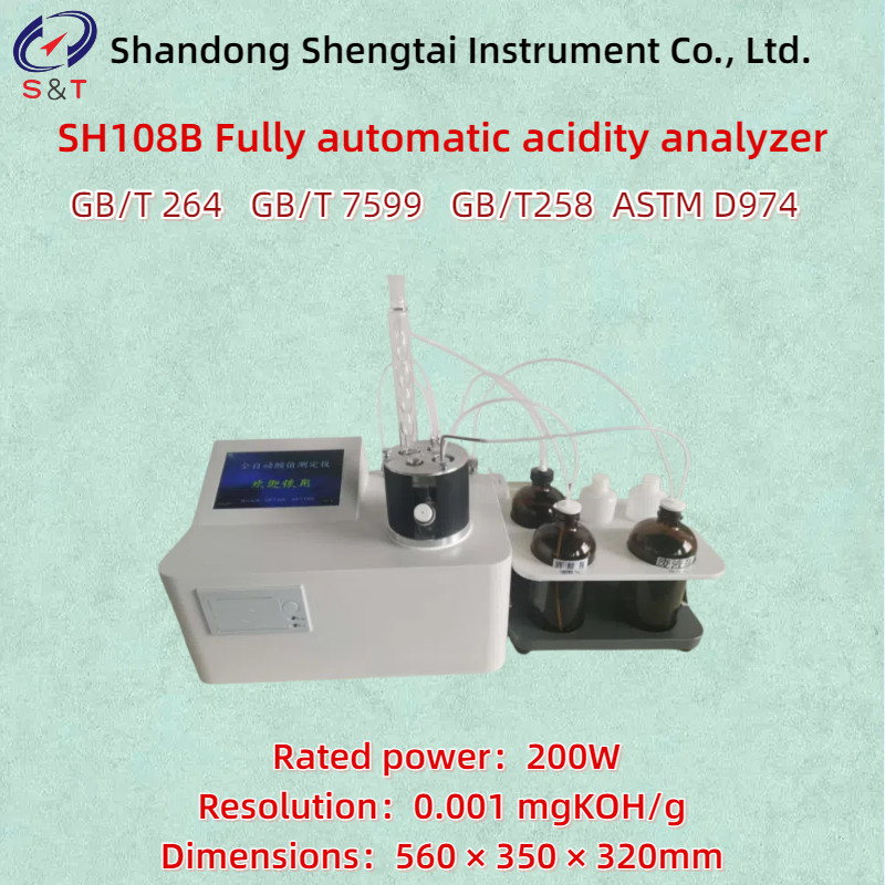 Transformer Oil Fully Automatic Acidity Analyzer ASTM D974 Range 0.001 ...