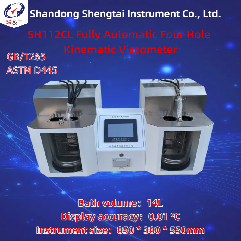 Fully Automatic Four Hole Kinematic Viscometer ASTM D445 Light Colored ...