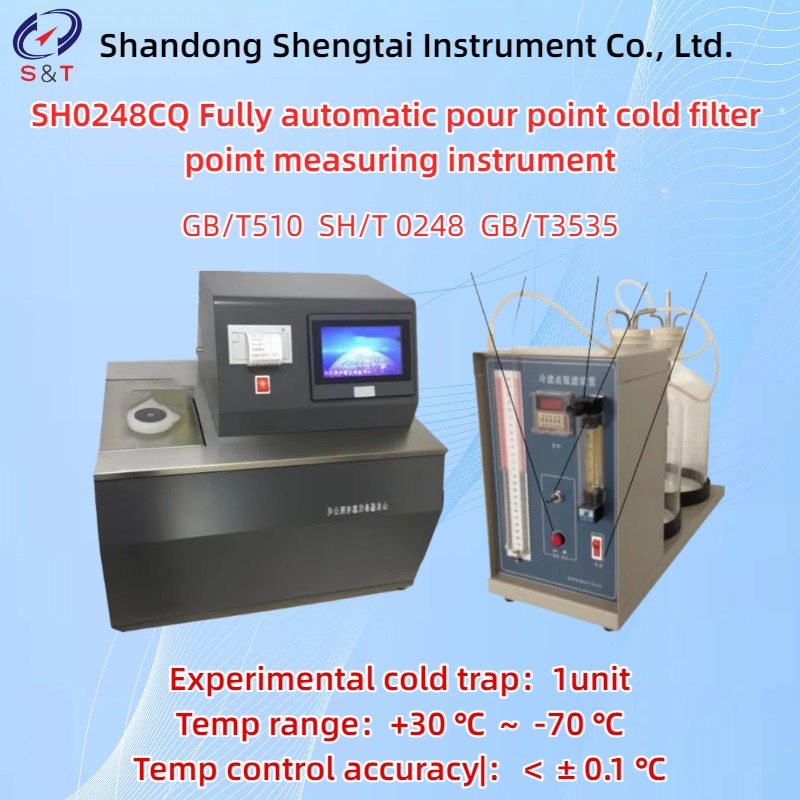 Fully Automatic Pour Point Cold Filter Point Measuring Instrument ...