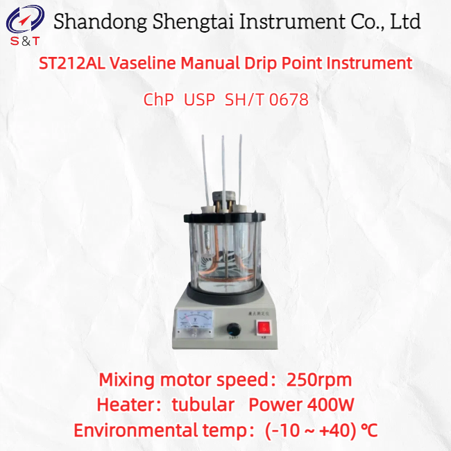 Manual Vaseline Drip Point Instrument with 110mm Glass Test Tube 250rpm ...